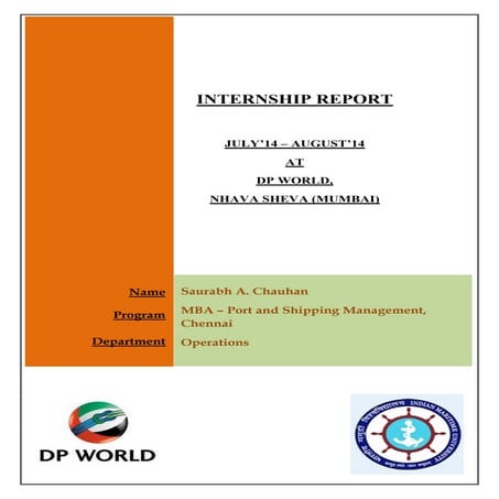 NSICT Internship Report- Saurabh Chauhan (IMU) | PDF