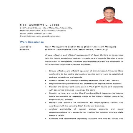 MY AUTOBIOGRAPHICAL COMPREHENSIVE DETAIL RESUME CURRICULUM VITAE ...