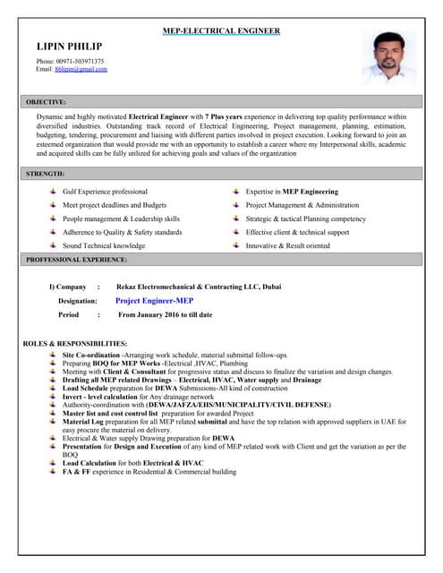 CV_ BIM Revit Mep Modeler & Draftsman | PDF