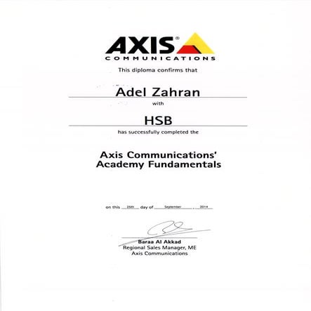 AXIS Academy Certificate | PDF