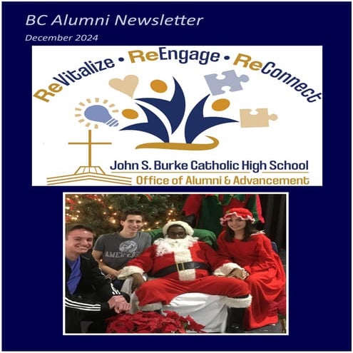 Burke Catholic Alumni Newsletter December 2024 | PDF