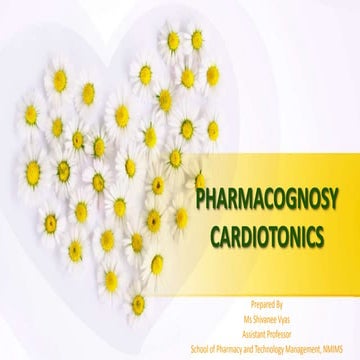 Cardiotonics | PPTX
