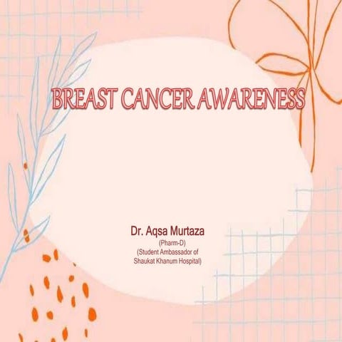 BREAST CANCER AWARENESS | PPTX