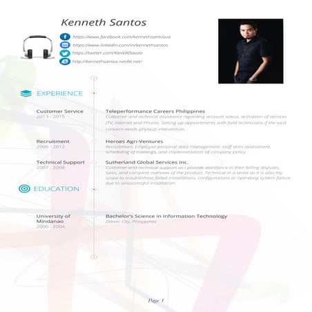 Kenneth Santos Resume | PDF