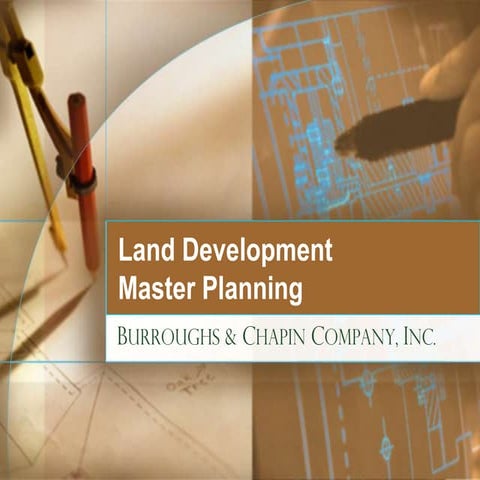 B&C Land Development Plans JAN 2003 | PPTX
