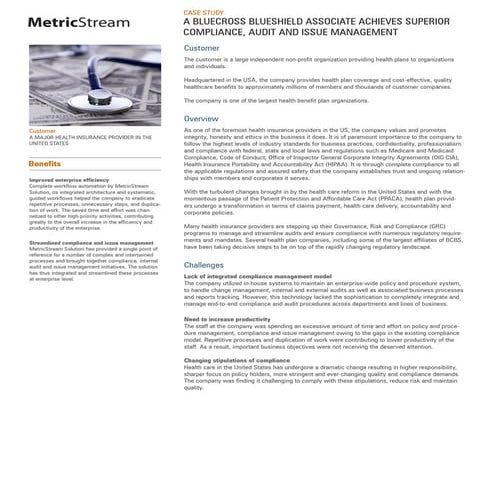 Compliance management system | PPTX