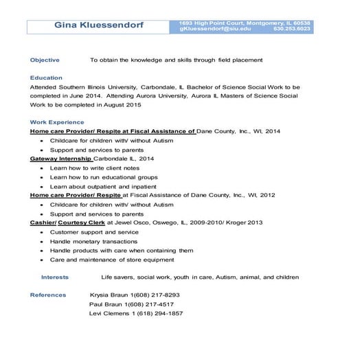 Fianl Final resume | DOCX