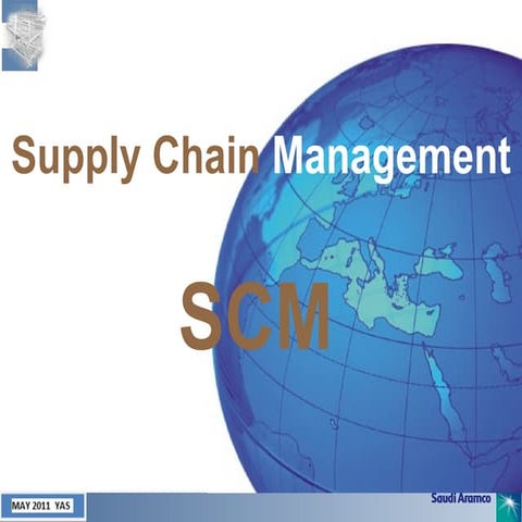 SCM Presentation | PPT