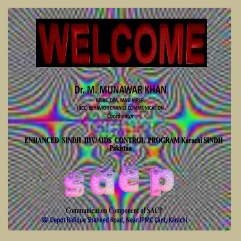 BCC Activity & SACP Pakistan by Dr Munawar Khan SACP | PPSX