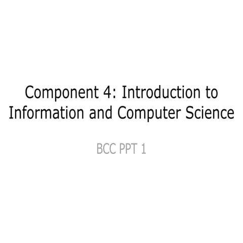 Bcc comp4 ppt1 | PPT