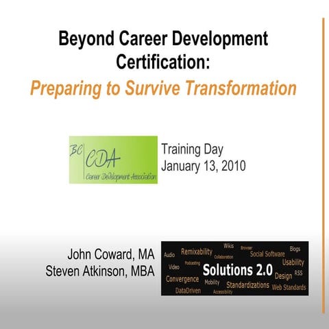 BC CDA Training Day Presentation | PPT