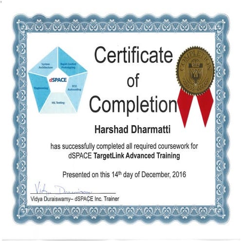TL Advanced Certificate | PDF