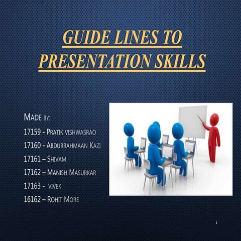 Basic presentation skills