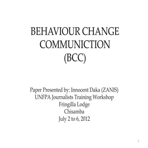 Bcc paper journalist workshop print | PPT