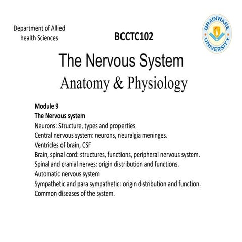 BCCTC102 Module 9 -The nervous system_PDF.pdf