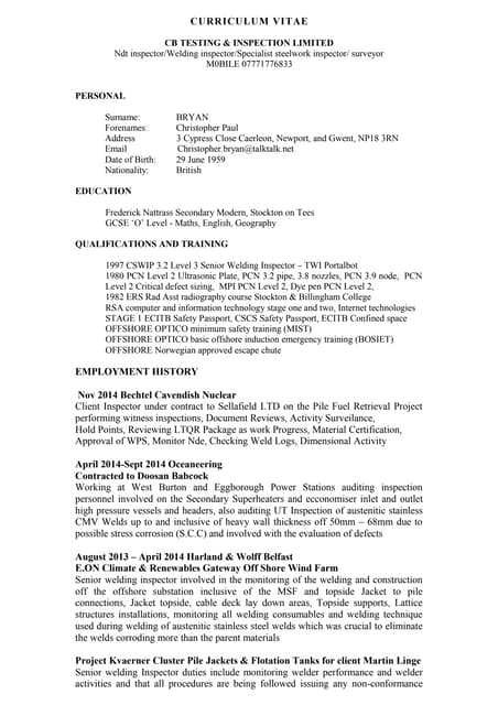 Szymon Potaczek CV | PDF