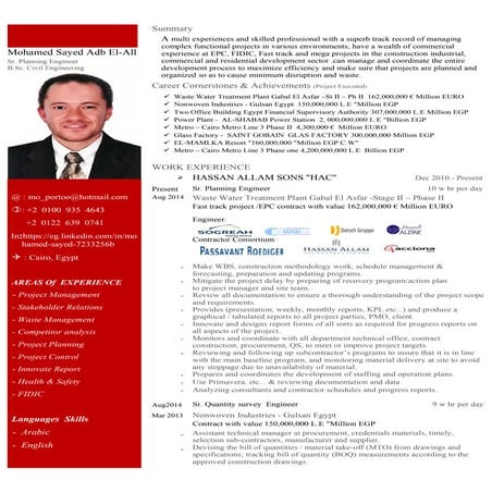 Eng.Mohamed Sayed Resume R3 | PDF