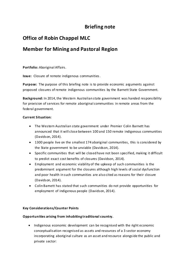 Briefing Note briefing-note