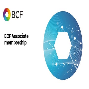 Bcf associate member presentation | PDF