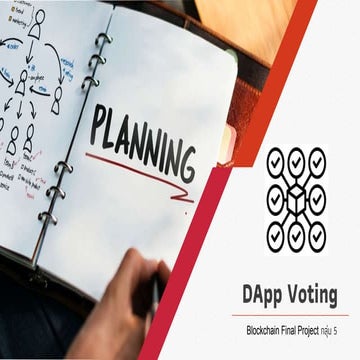 Bc final project d app voting | PPT