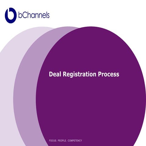 bChannels deal registration process | PPT