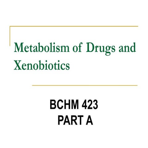 BCHM 423 (Metabolism of Drugs and Xenobiotics).pptx