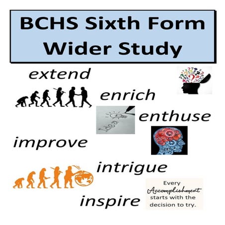 BCHS sixth form wider study | PDF | Chemistry | Science