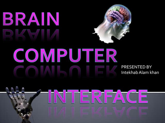 brain computer-interfaces PPT | PPT