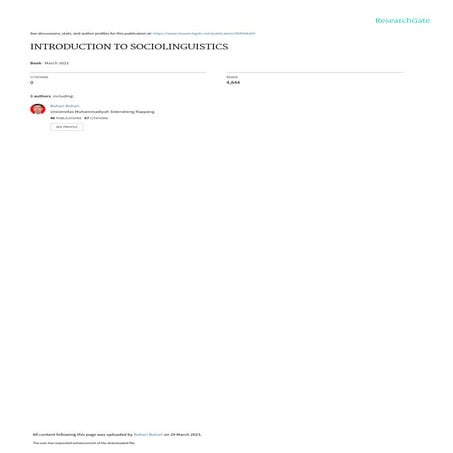 Buku Introduction To Sociolinguistics Pdf