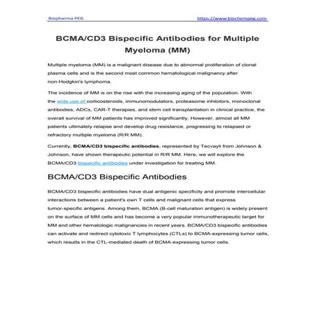 BCMACD3 Bispecific Antibodies for Multiple Myeloma (MM).pdf