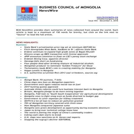 Bcm Newwire Issue 455 Pdf 