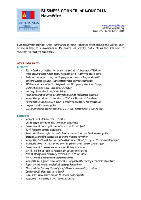 Bcm Newwire Issue 455 Pdf