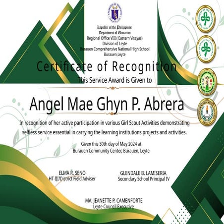 BCNHS_GIRL_SCOUT_SERVICE_AWARD_CERTIFICATE.pptx