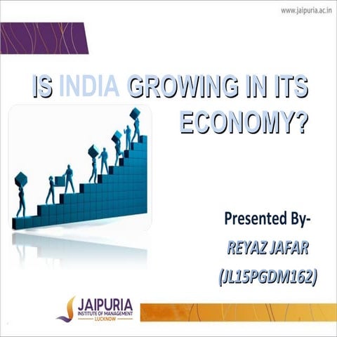 Economic Growth in India | PPT