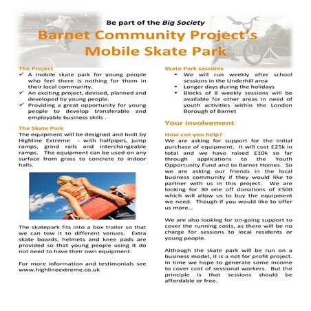 BCP skatepark proposal | PDF
