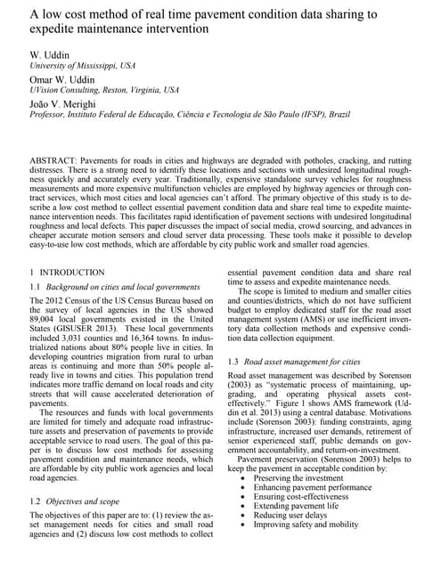 Application of GIS in Transportation Planning | PPTX