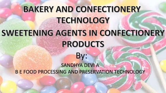 Confectionery | PPTX