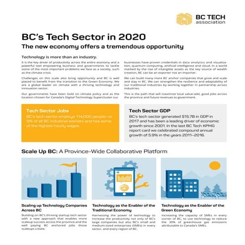 BC Tech Industry Impact | PDF