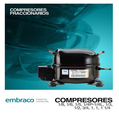 Bct 026-be-01-compresores-fraccionarios-bohn-embraco | PDF