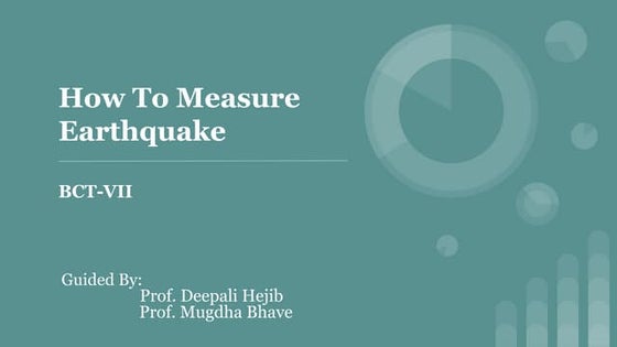 Earthquake Scales - Mercalli scale vs Richter scale | PDF | Geology ...