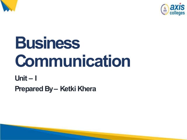 Business Communication. PowerPoint Presentation.pptx