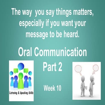 Bc Week 10 Oral Communication Part 2 Ppt