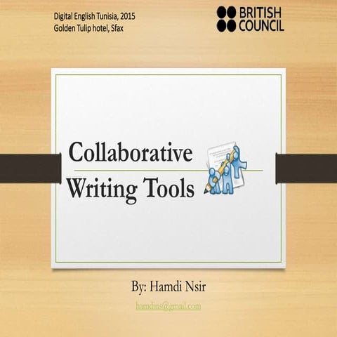 Colaborative Writing Tools | PPTX