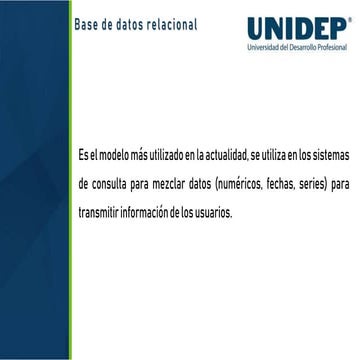 creacion de basse de datos para alumnos de unidep en sistamas portales ...