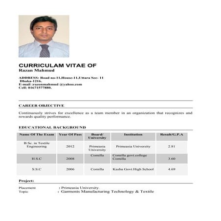Razan CV | DOC