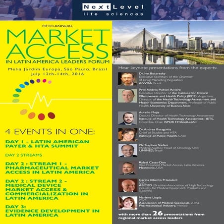 Market Access in Latin America Leaders Forum - Agenda | PDF ...