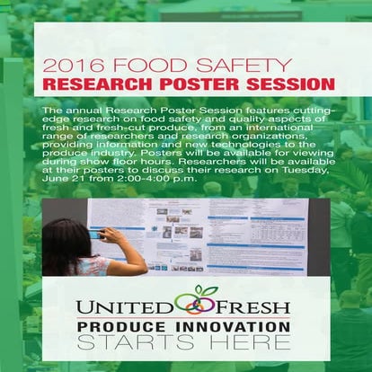 2016 Poster Sessions Show Guide | PDF