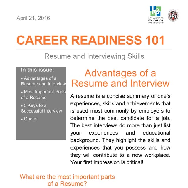 Career Readiness 101 | PDF