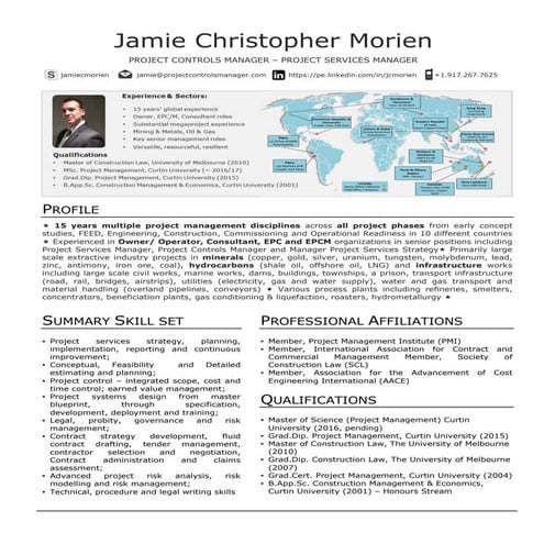 Jamie Morien CV FEB 2016 | PDF