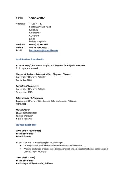 SIMPLE COMPUTER OPERATOR CV | RESUME | PDF